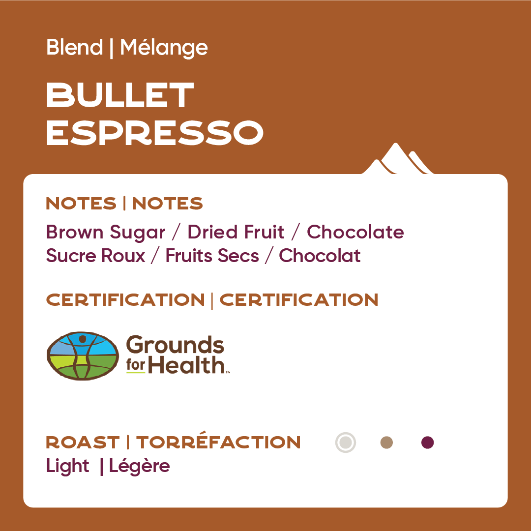 Coffee - Bullet Espresso | Reunion Coffee Roasters